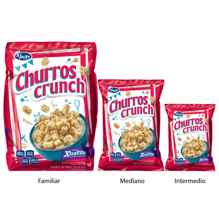 Churros Crunch | Alimentos Jack´s Costa Rica